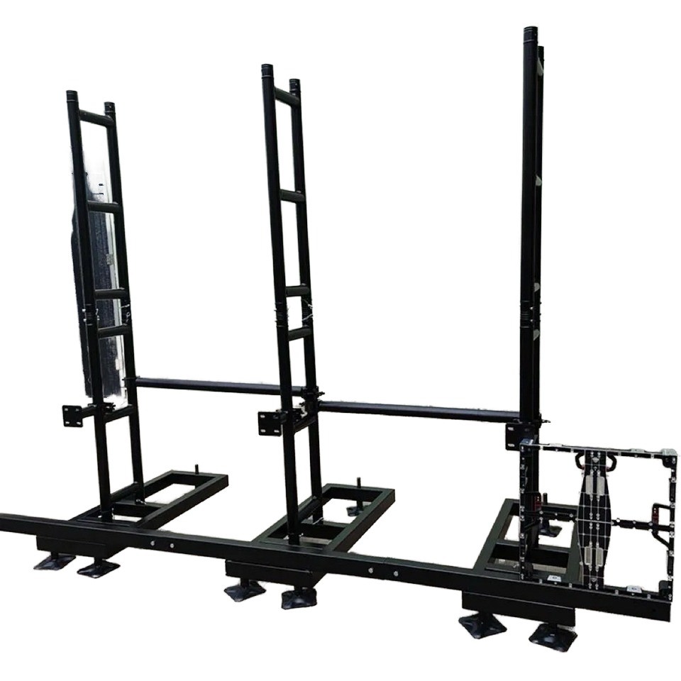 Waterproof LED Screen Bracket Aluminum LED Wall Ground Support Truss
