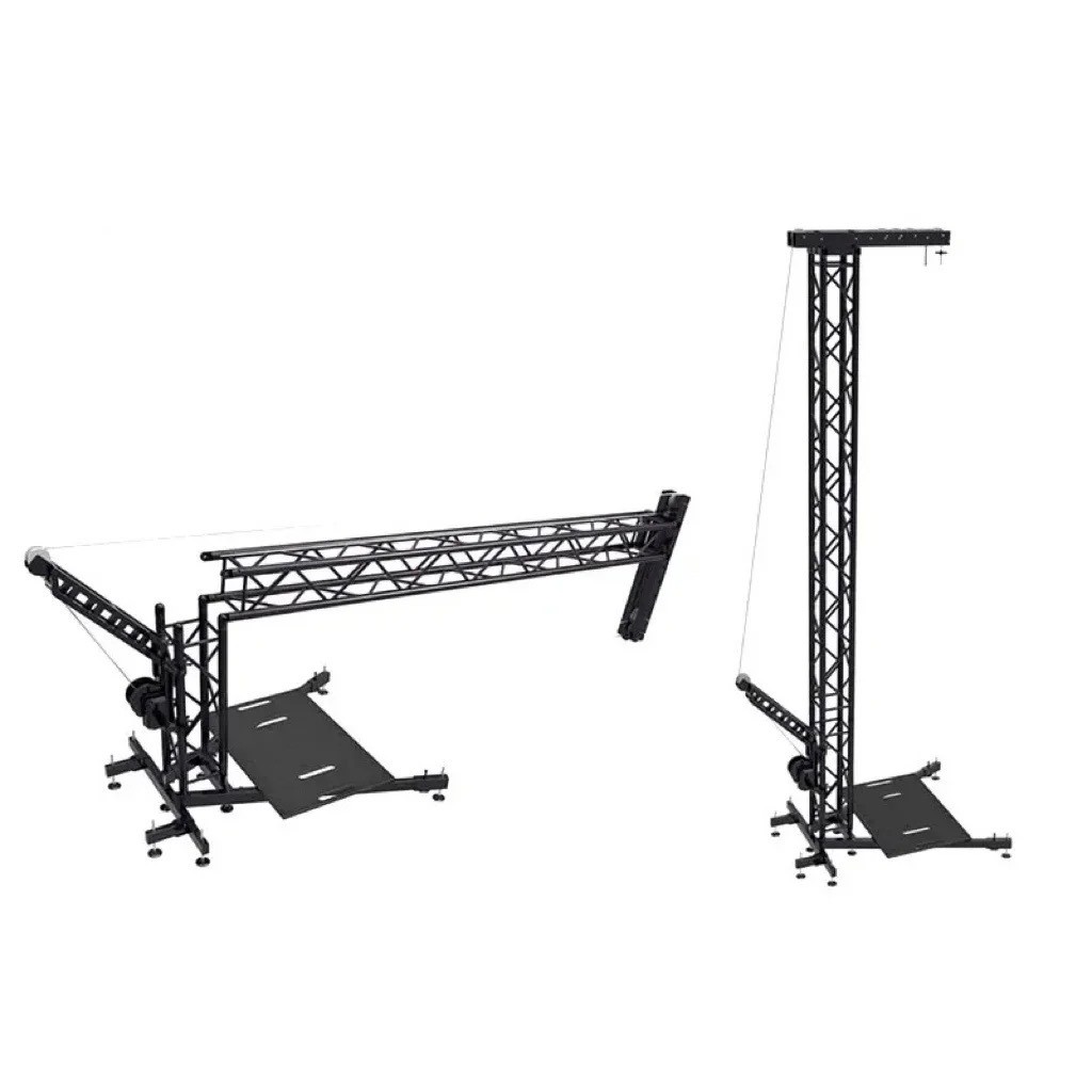 Portable Audio Line Array Lift Tower Square Triangle Aluminum Alloy ...
