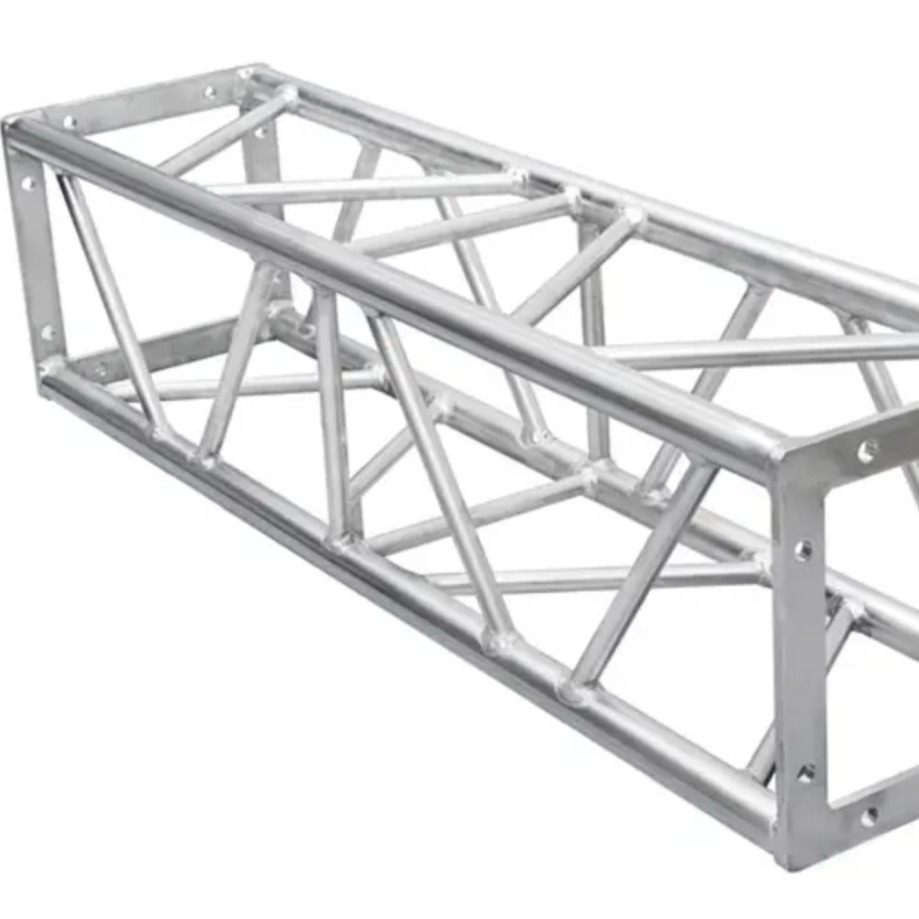 Square Concert Stage Lighting Truss Customized Portable Aluminum Screw ...